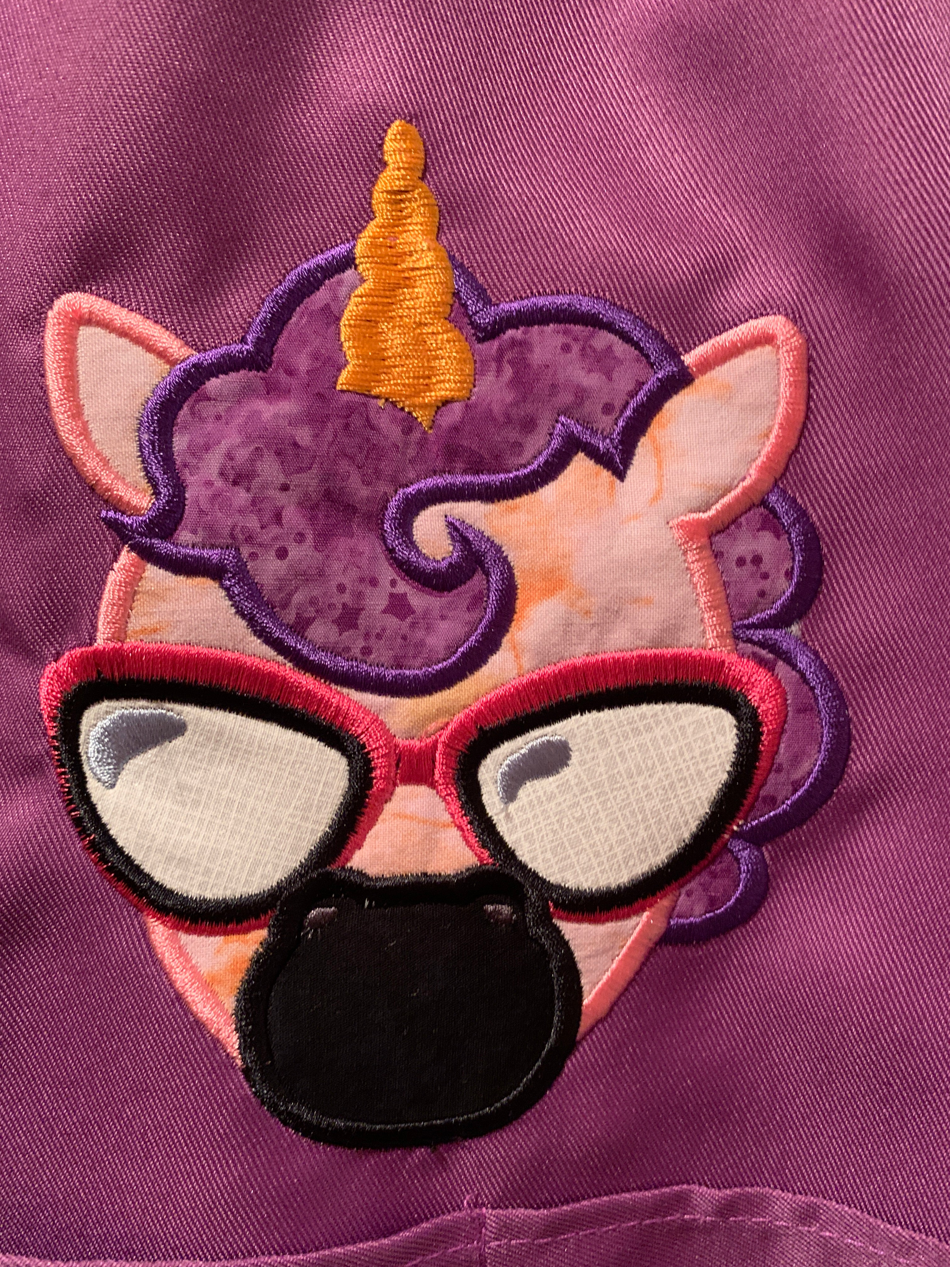 Sassy Unicorn Apron - Applique – Mesquite & Sage Studio Store